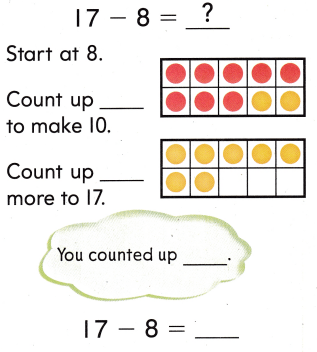 Texas Go Math Grade 1 Lesson 7.4 Answer Key Use 10 to Subtract – Go ...