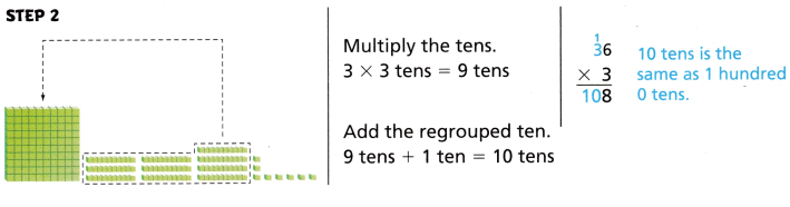 Texas Go Math Grade 3 Lesson 9.5 Answer Key Multiply 2-Digit by 1-Digit ...