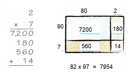 Texas Go Math Grade 4 Lesson 8.4 Answer Key Multiply Using Partial ...