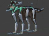 Wolf Rigged And Game Ready Free 3d Model Gltf Blender X3d X Wrl