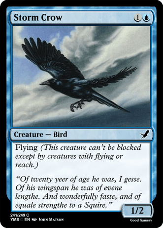 Good Gamery YOU MAKE THE SET 2016: HOW EVERY CARD BECAME STORM CROW ...