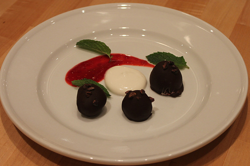 Frozen Chocolate Raspberry Bombs - Good Life Vancouver