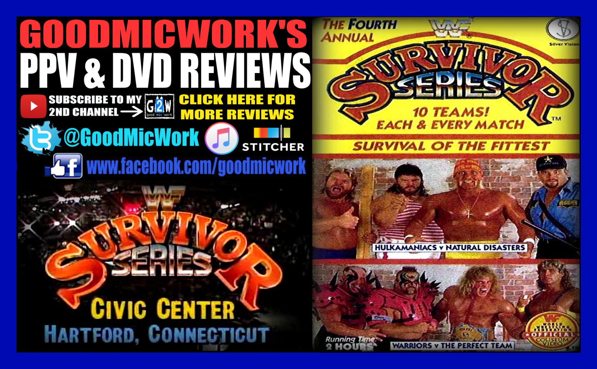 WWE Survivor Series 1990 Review ~ 25 Years of The Undertaker ...