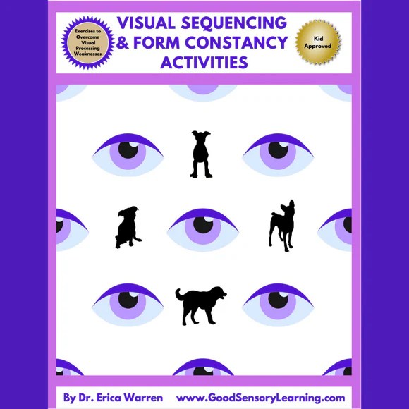 Visual Processing Series Sequencing Form Constancy Workbook Good