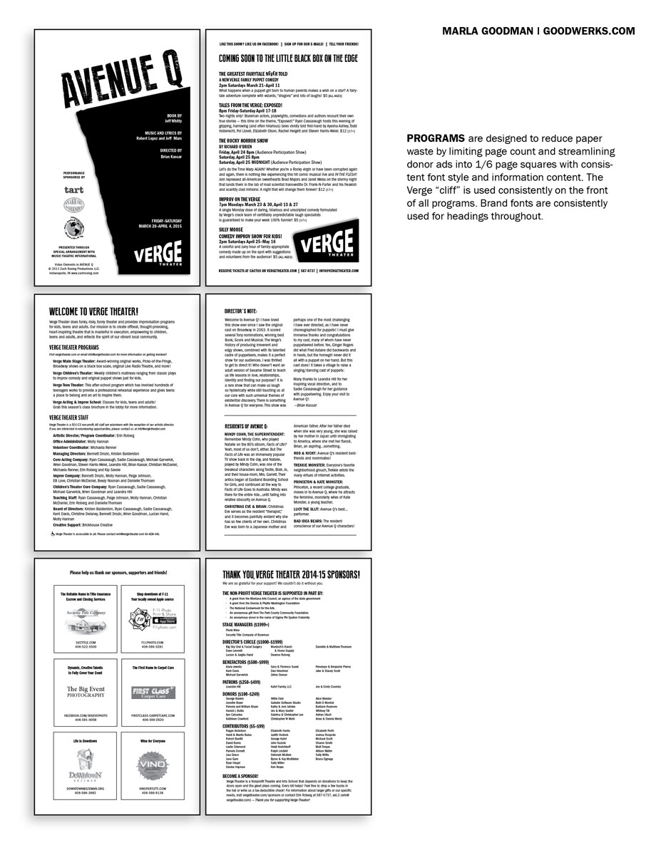 Theatre related samples | Goodwerks