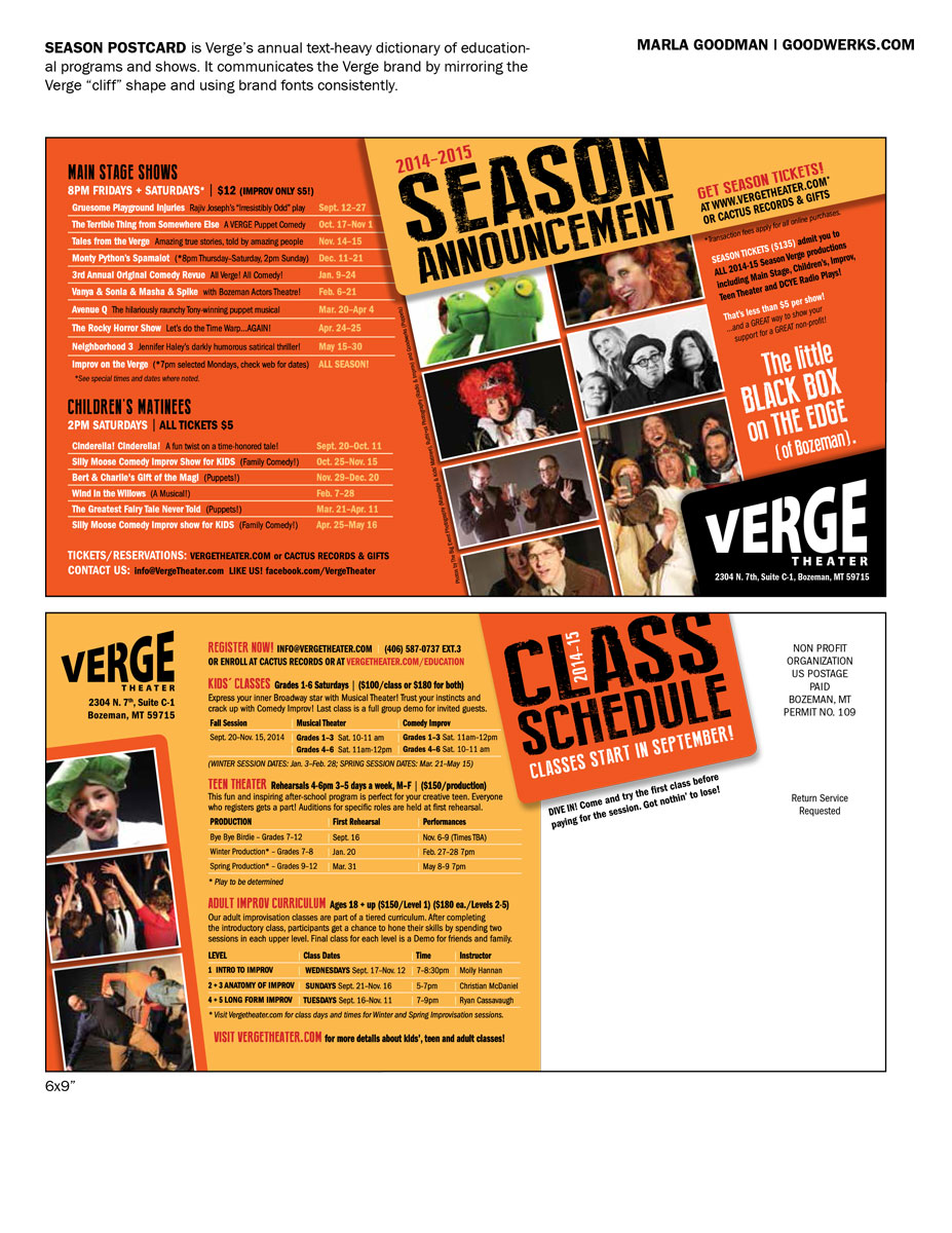 Theatre related samples | Goodwerks