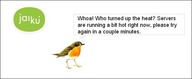 Jaiku e Twitter sofrem com sobrecarga de usuários