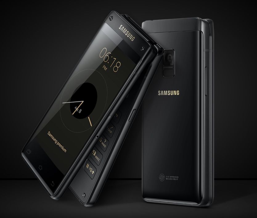 Samsung revela flip phone com Android