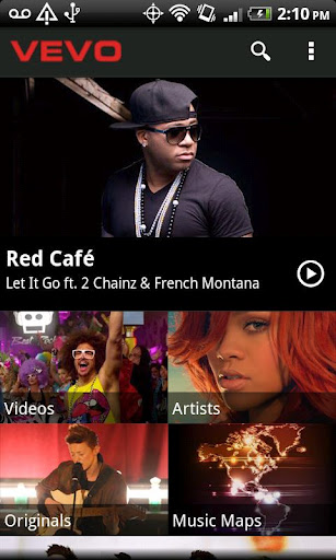 Vevo chega ao Brasil com app para Android
