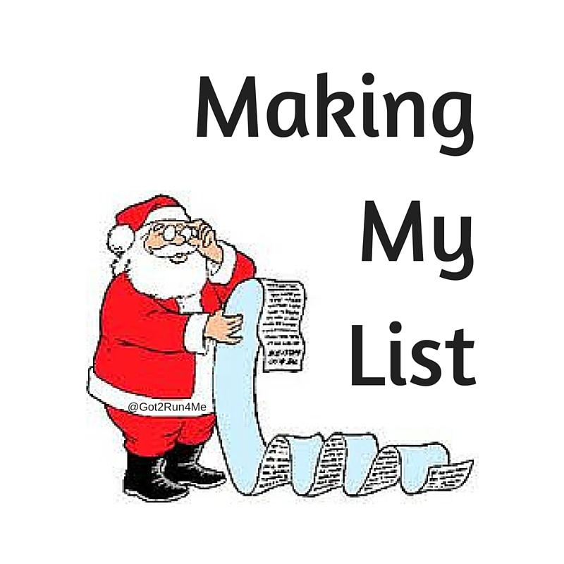 Making My List : Got2Run4MeRunning With Perseverance