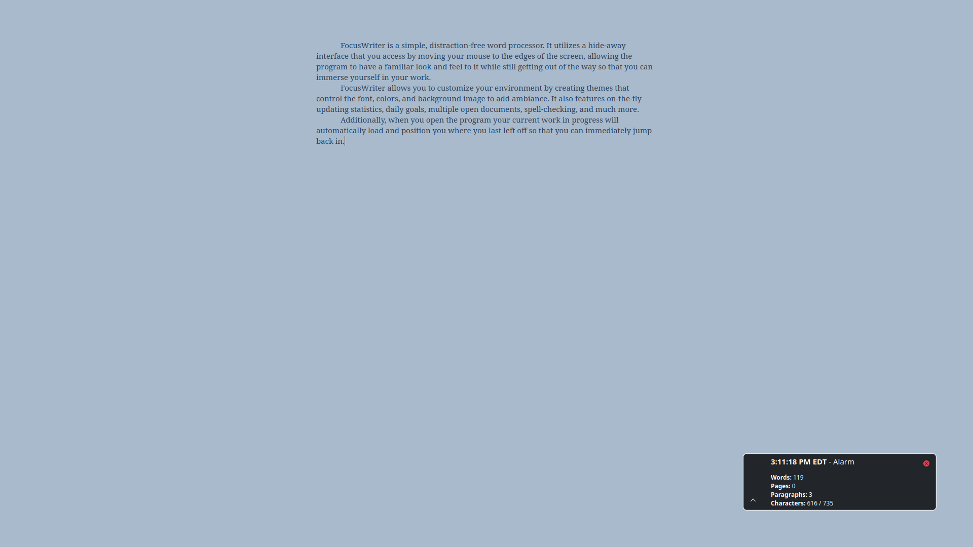 ZEN editors for distraction free writing – TuxDiary