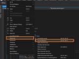 Customize Context Menu In Visual Studio Ide