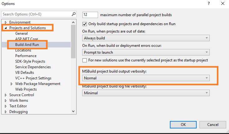 Customize Visual Studio output window - Gowtham K