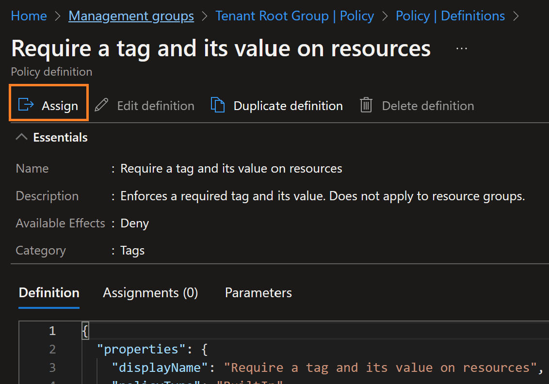Get Started with Azure Policy – Policy Assignment - Gowtham K
