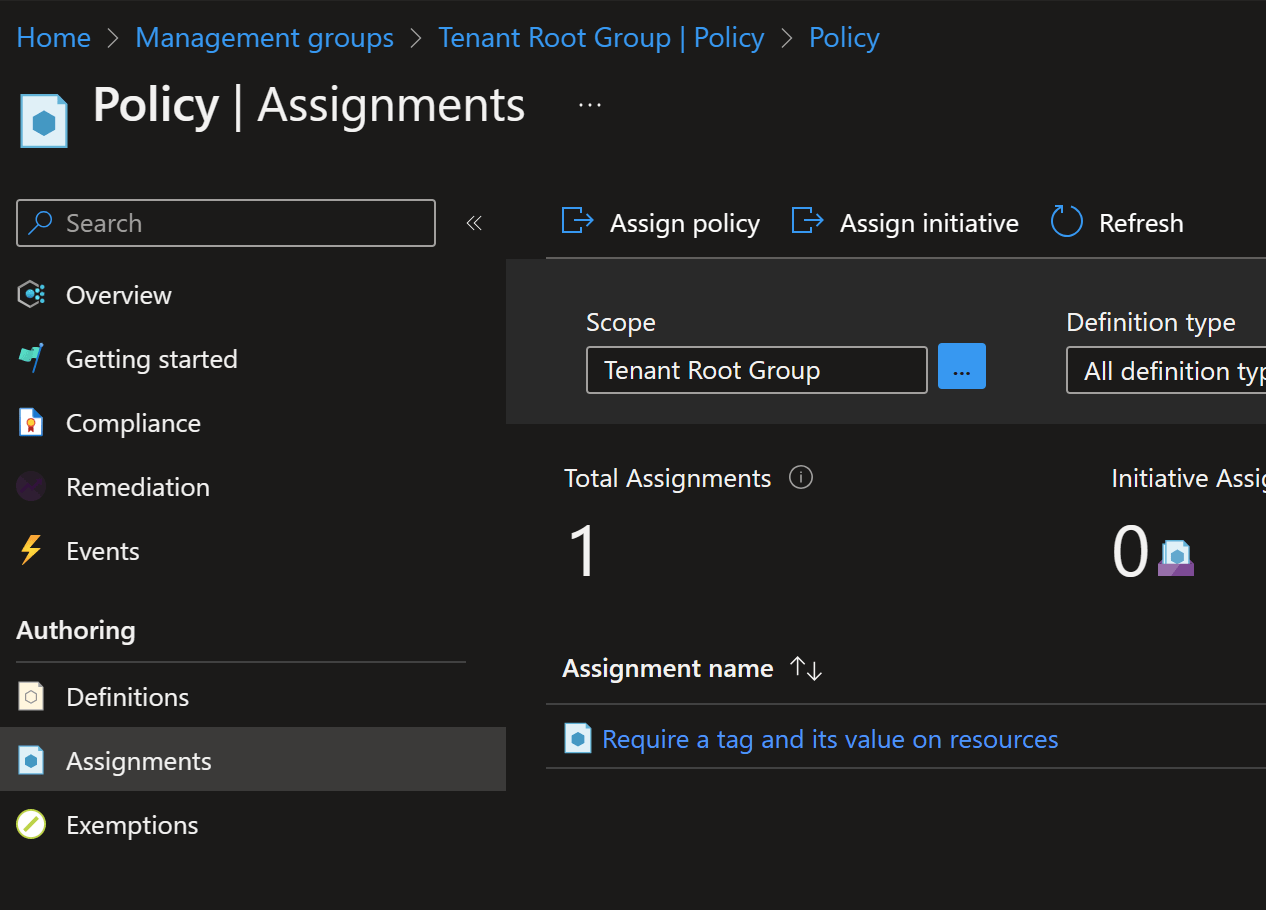 Get Started with Azure Policy – Policy Assignment - Gowtham K