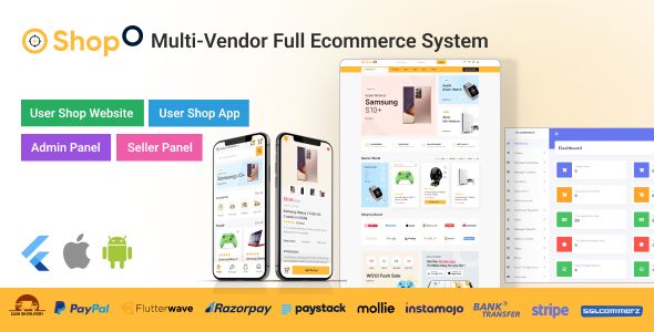 Ecommerce Multi Vendor Ecommerce Android App With Admin Panel Code - Modern Full HD Space Illustrations | Free Download