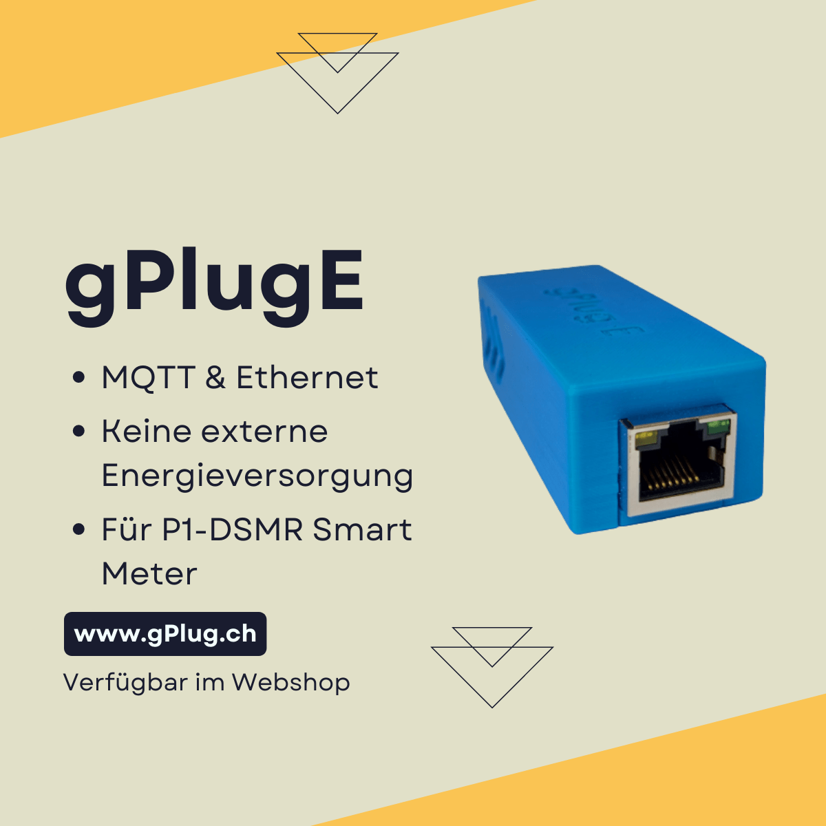 gPlugE - legacy - Der IoT-Adapter mit Ethernet für Ihren Smart Meter