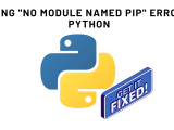 Fixing No Module Named Pip Error In Python Buy Gpu Rdp Online