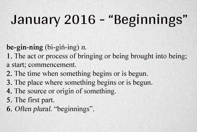 January 2016 ~ Grace & Such