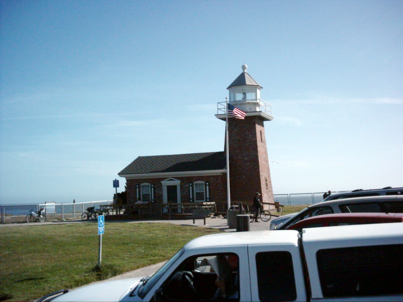 Light House at Steamer Lane in Santa Cruz. | Grace takes the long way home.