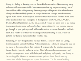 The Role Of Caring In Nursing Profession Essay Example 1182 Words