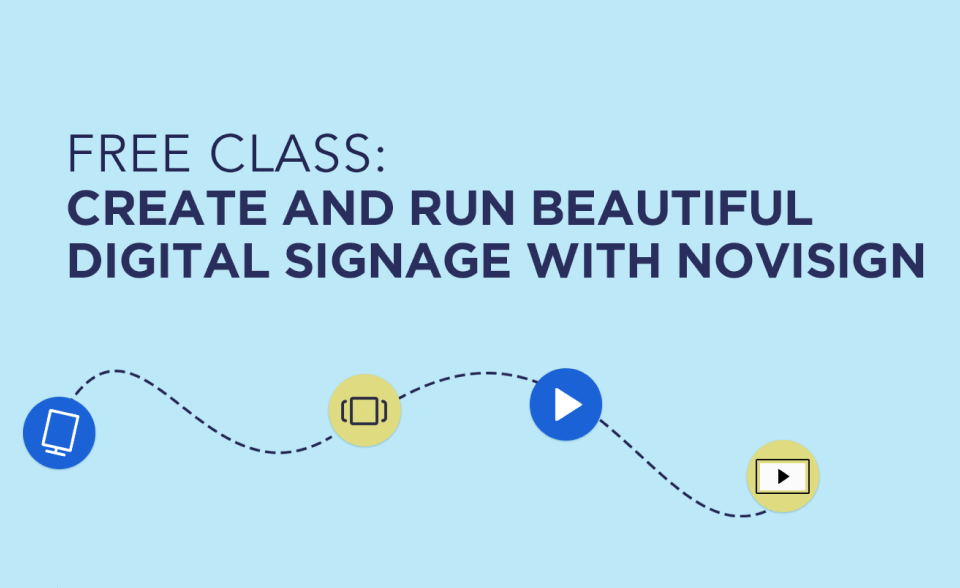Create and run beautiful digital signage with NoviSign - Gradient by ...