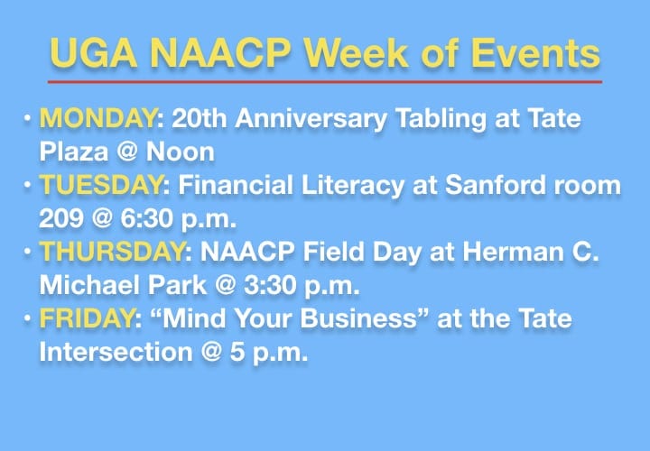 UGA's NAACP Chapter Celebrates 20th Anniversary — Grady Newsource