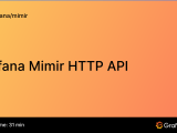 Grafana Mimir Http Api Grafana Mimir Documentation