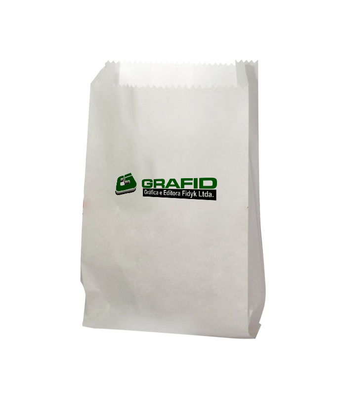 Saco Pastel No1 3C 16X15 – Papel Greasepel 40G, 1/0 cores – Grafid ...