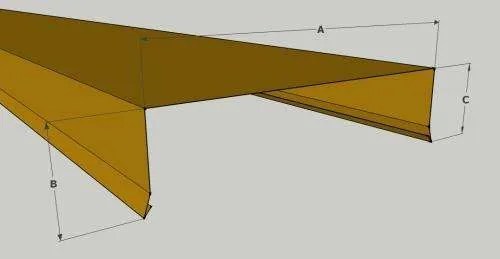 Parapet Coping 101 Splice Plates – Grant Logan Copper