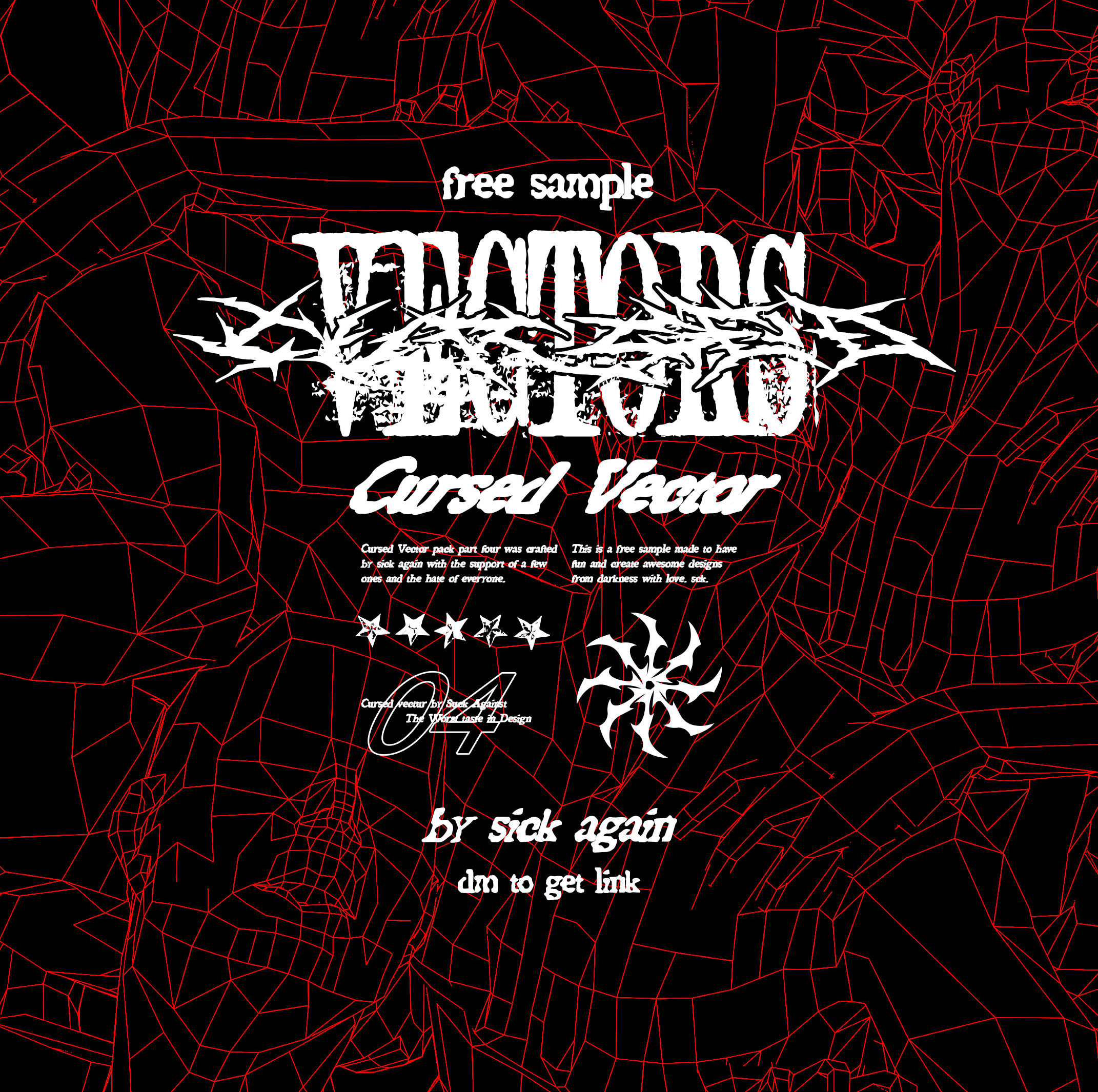 Cursed Vector Pack 04 - Graphic For Free