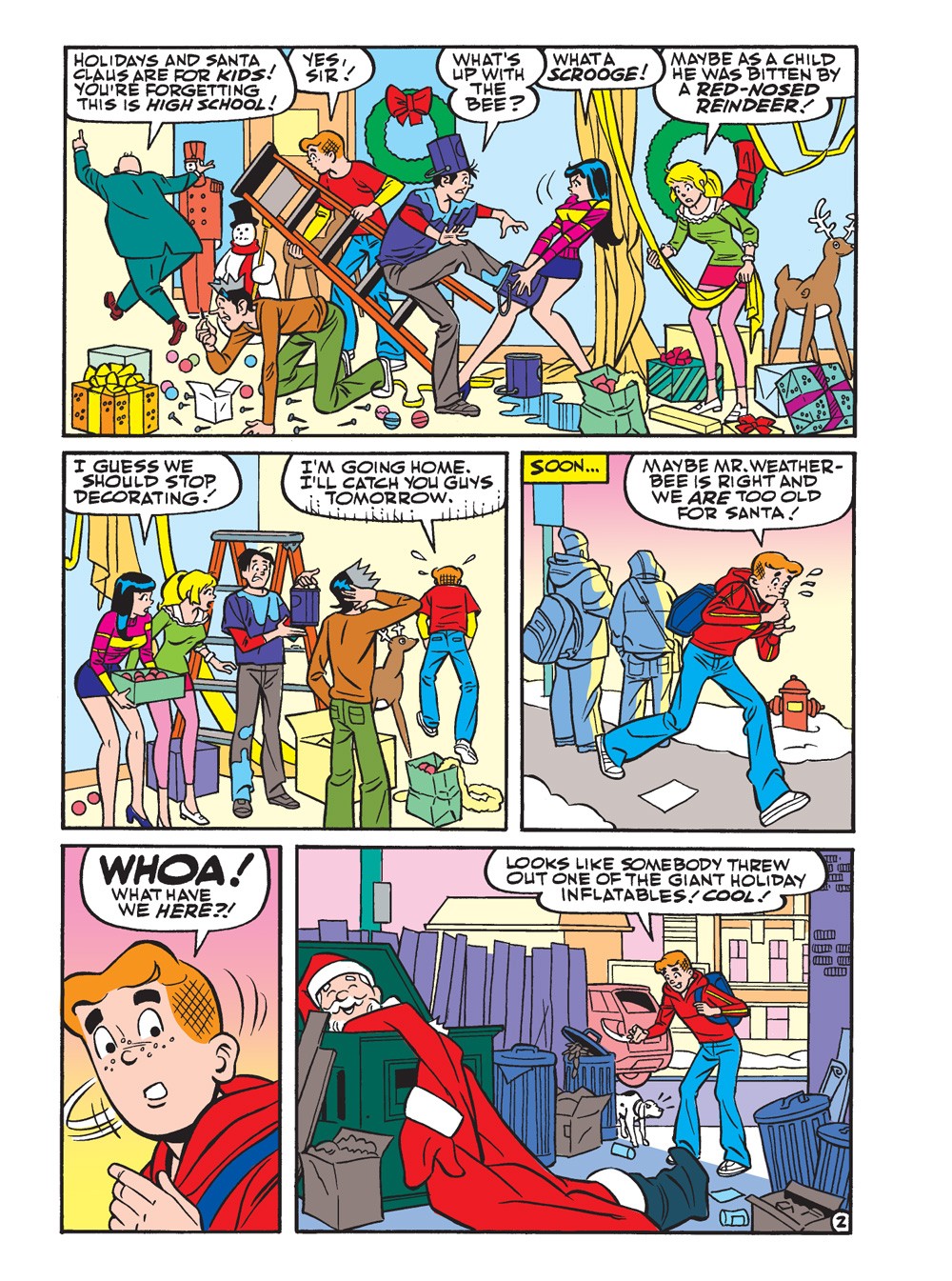 Preview: Archie Showcase Digest #6: Archie's Christmas Stocking ...