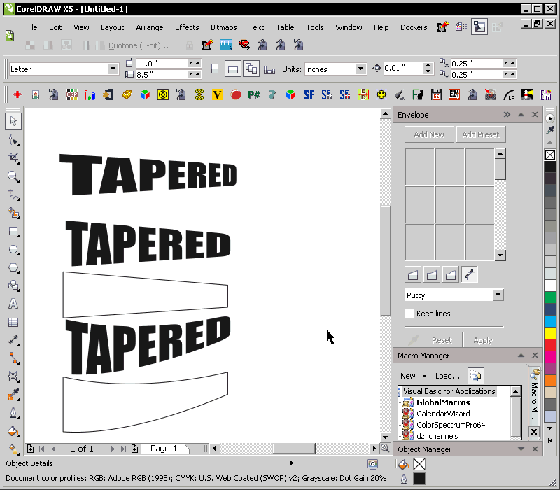 CorelDRAW Envelope - Graphics Unleashed