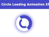 Css3 Circle Loading Animation Effects Bootstrap Animations And Effects