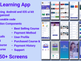 E Learning Flutter Ui Kit Flutter Templates Code Market
