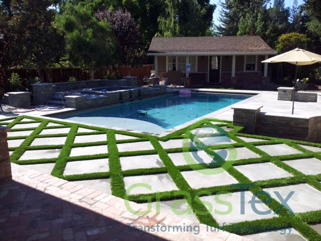 Artificial Grass Pool Landscaping | GrassTex Blog
