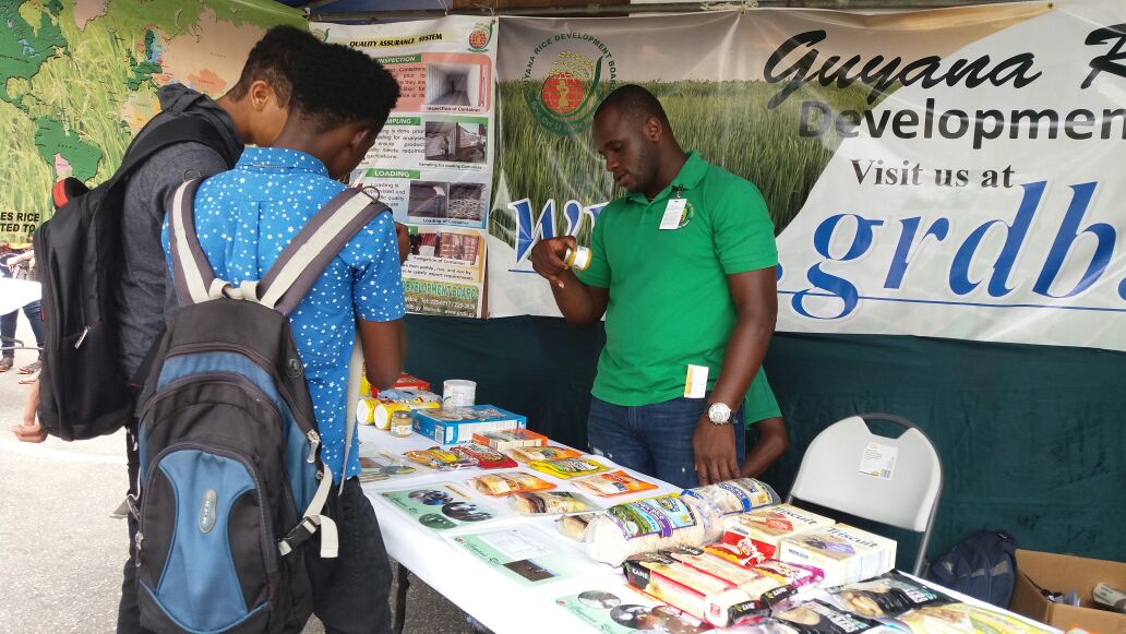 The Guyana Rice Development Board today participated in the University of Guyana’s Career day at ...