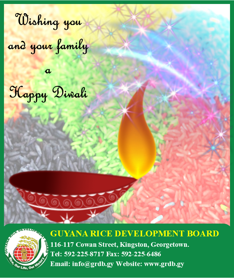 Happy Diwali from the Management and Staff of GRDB – Guyana Rice ...