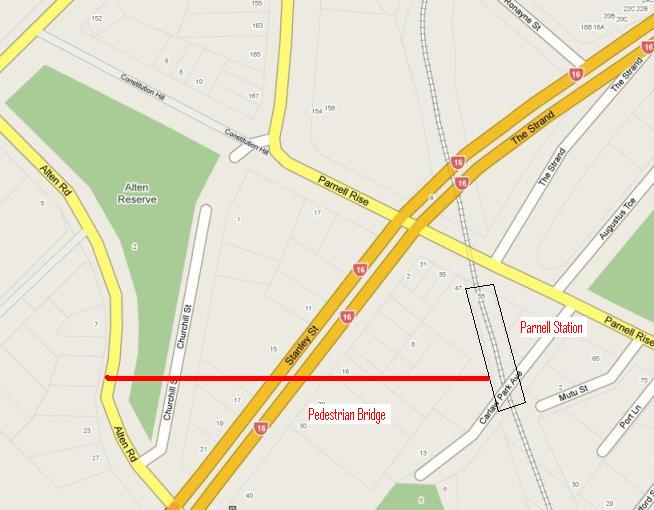 Parnell/University Train Station - Greater Auckland