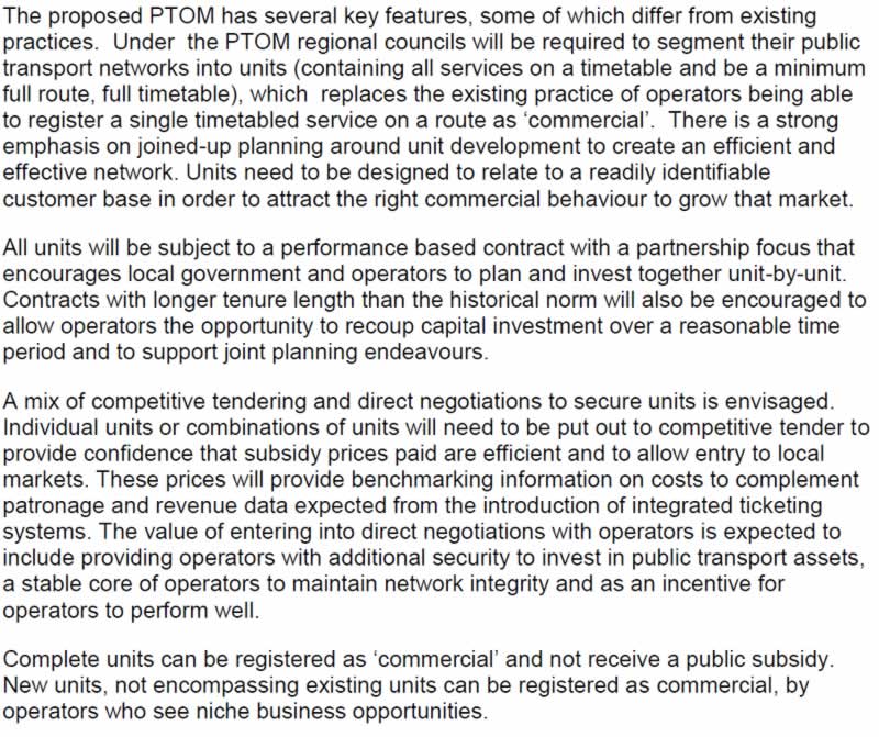Finally we learn something about "PTOM" - Greater Auckland