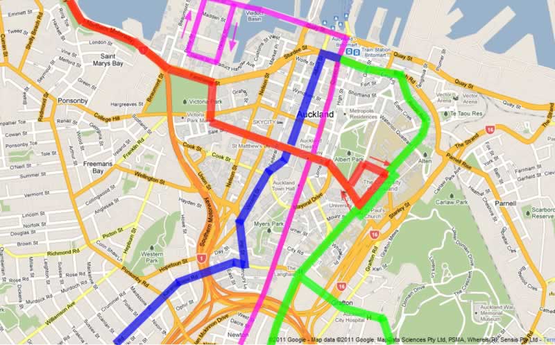 Improving buses in Auckland's city centre - Greater Auckland