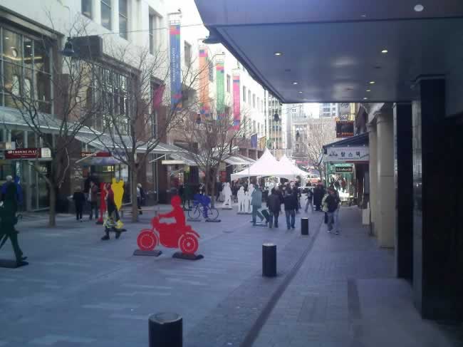 Elliott Street shared space opens - Greater Auckland