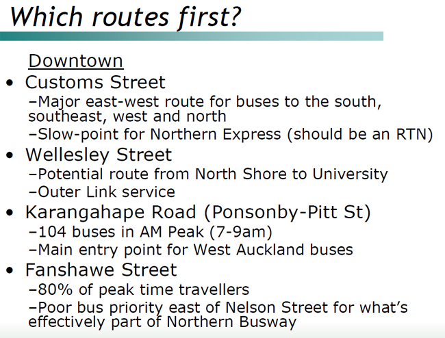 Improving Auckland's bus priority measures - Greater Auckland