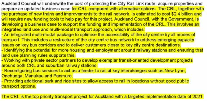 Changes to Transport in the Auckland Plan - Greater Auckland
