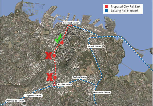How many stations for the CRL? - Greater Auckland