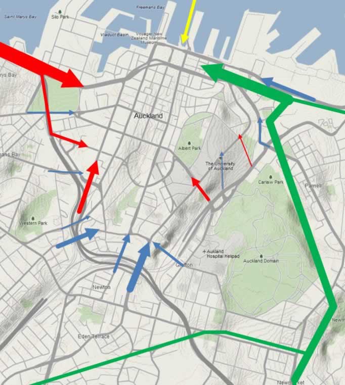 Visualising the Impact of the CRL - Greater Auckland