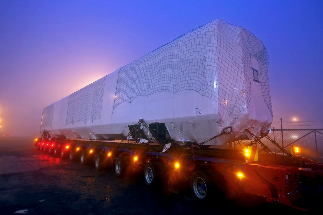 First EMU makes it to Wiri - Greater Auckland