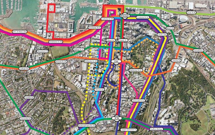The Wellesley St Busway - Greater Auckland