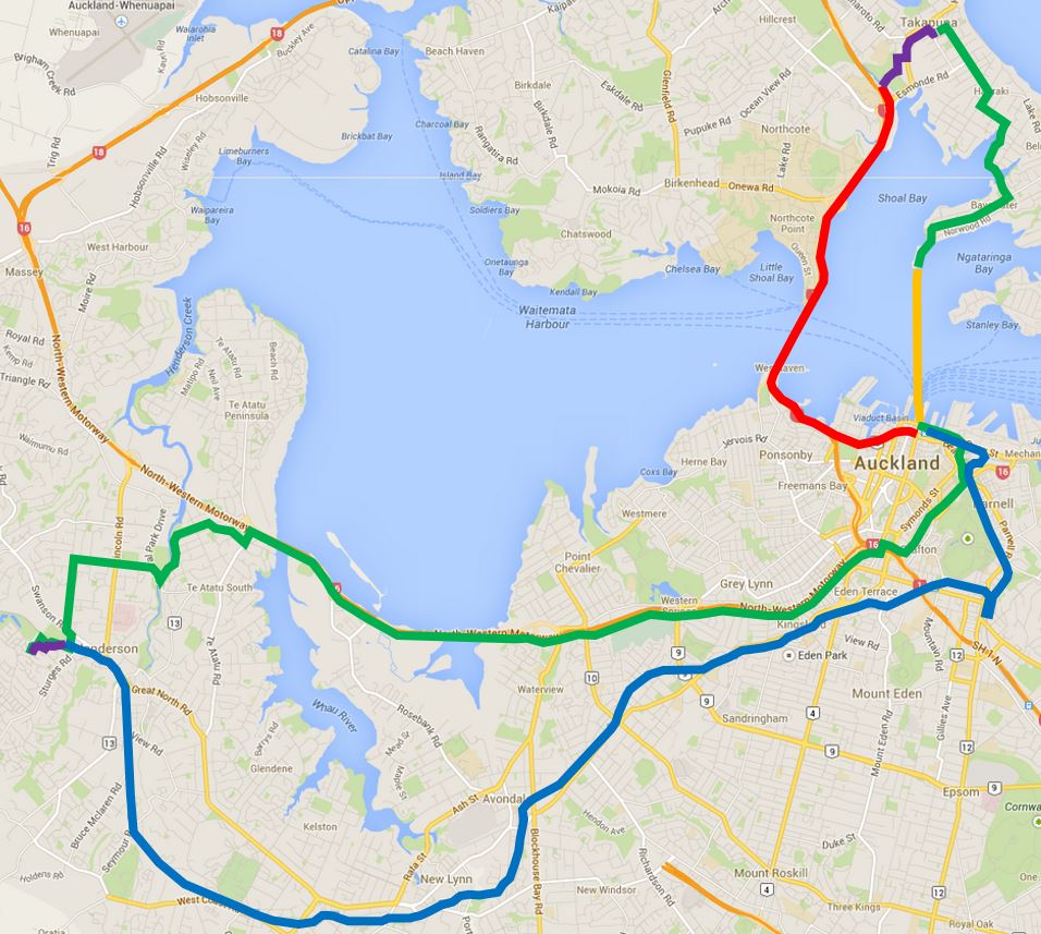 The Alternative Mode Commute - Greater Auckland