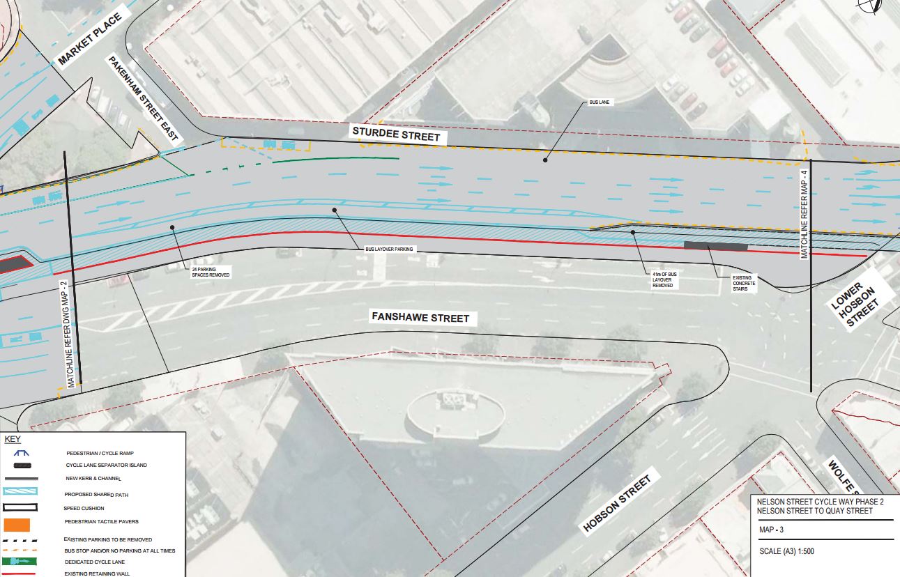 Nelson St Cycleway Phase 2 - Greater Auckland